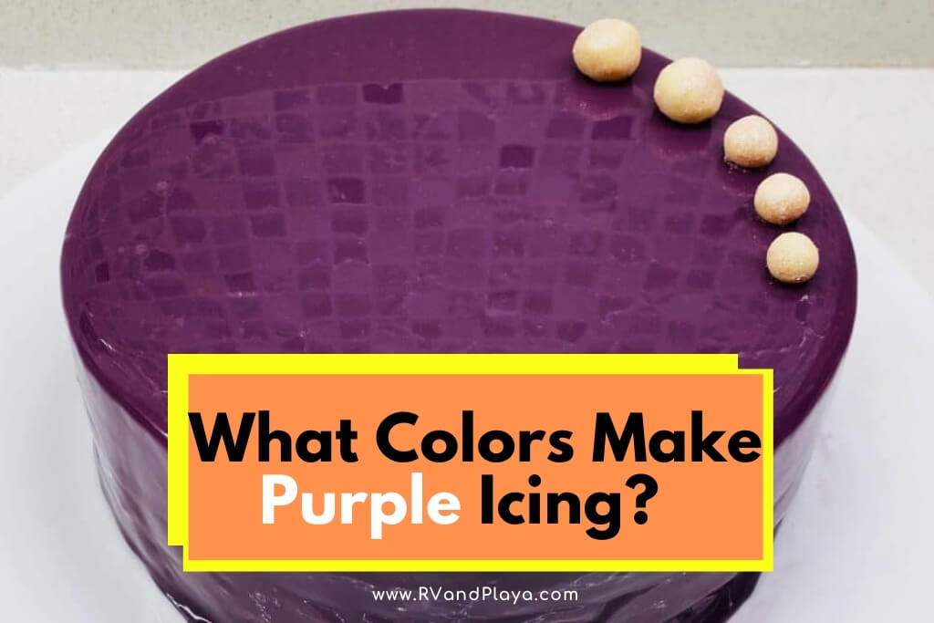 What Colors Make Purple Icing Frosting Color 