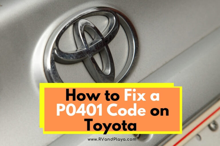 How To Fix A P0401 Code On Toyota Step By Step Solved How To Fix A P0401 Code On Toyota Step By Step Solved