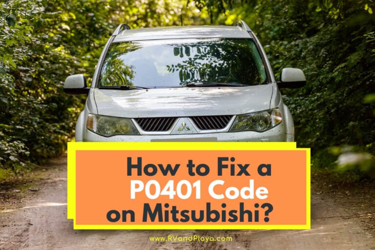 How to Fix a P0401 Code on Mitsubishi (Step by Step)