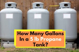 How Many Gallons In a 5 lb Propane Tank? (Propane Tank Sizes)