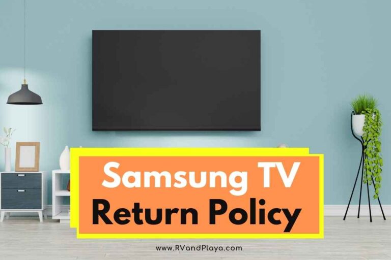 Samsung TV Return Policy (What’s Covered, No receipt + More)